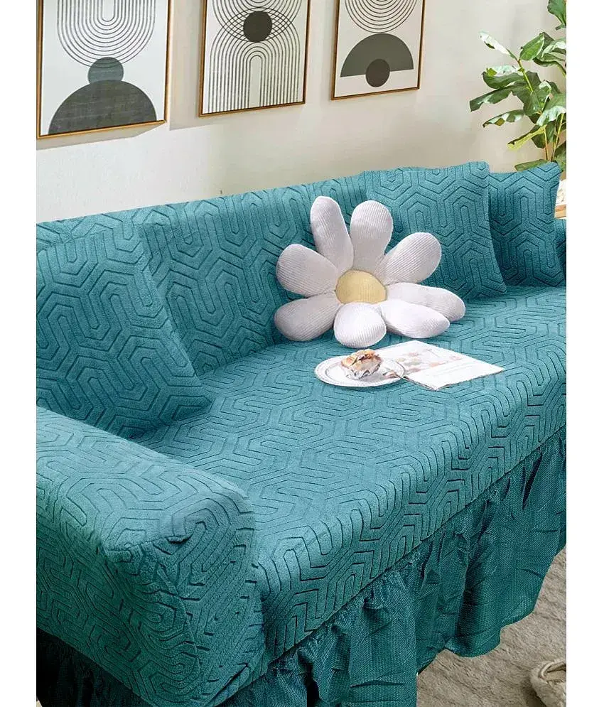 AB Home Decor 5 Seater Cotton Set of 18 Sofa Cover Set Buy AB Home Decor 5 Seater Cotton Set of 18 Sofa Cover Set Online at Low Price Snapdeal